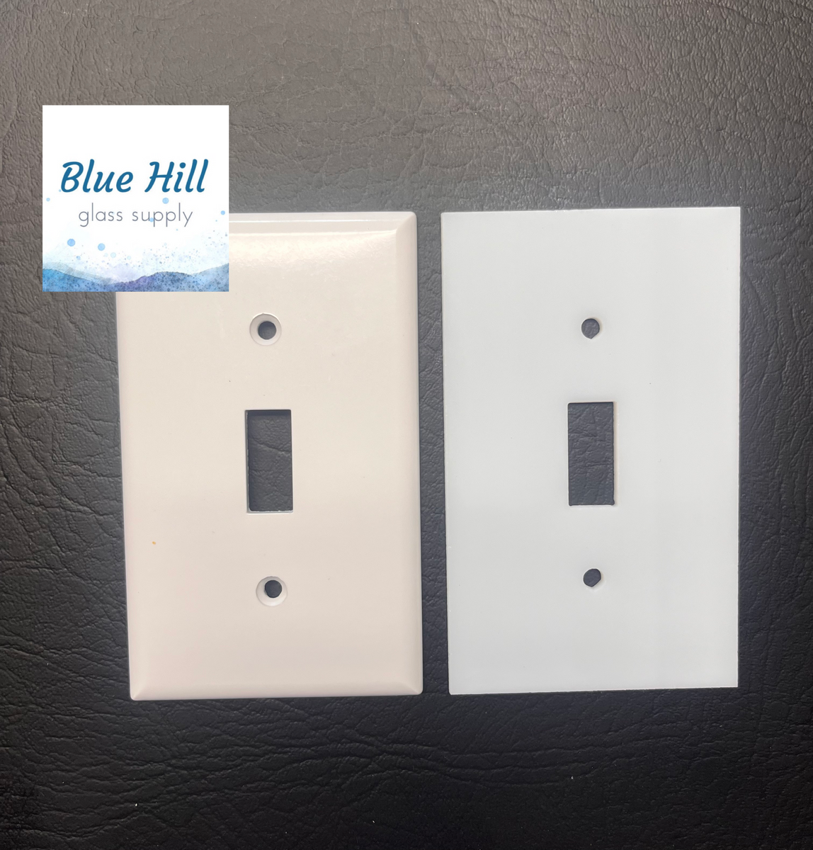 Light Switch Plate Fusible Glass Precut – Blue Hill Glass